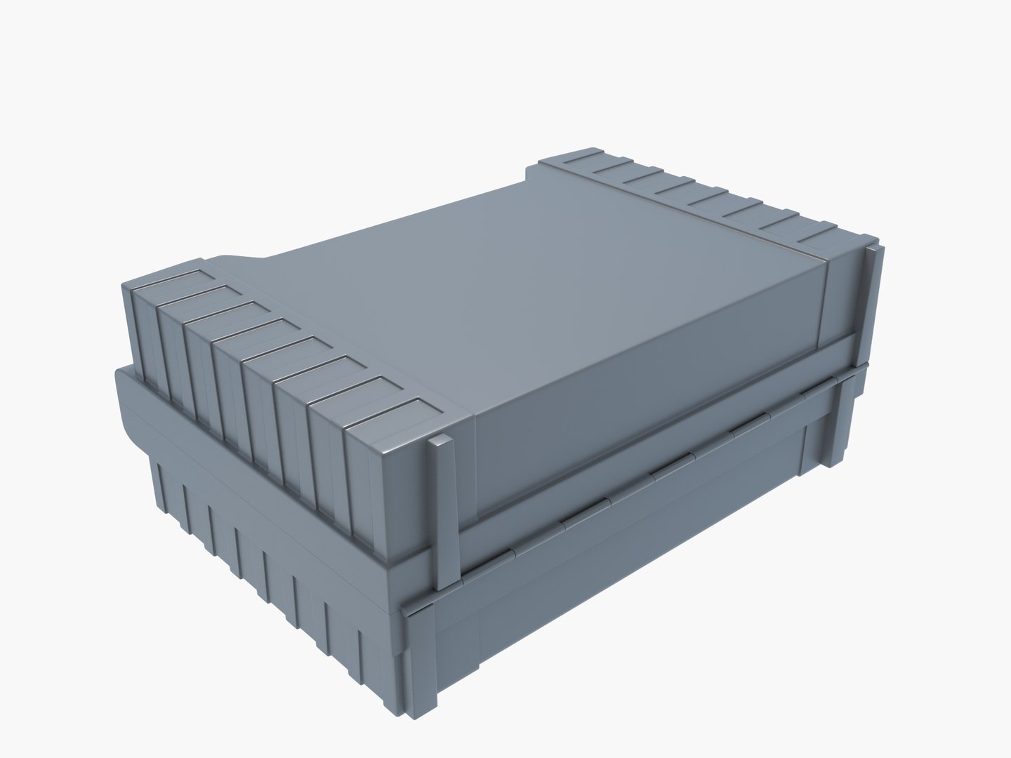 3D Iron Suitcase - TurboSquid 1221813