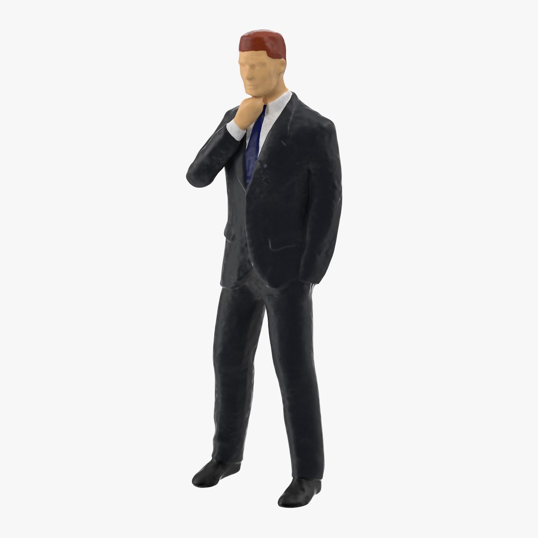max miniture business men miniature
