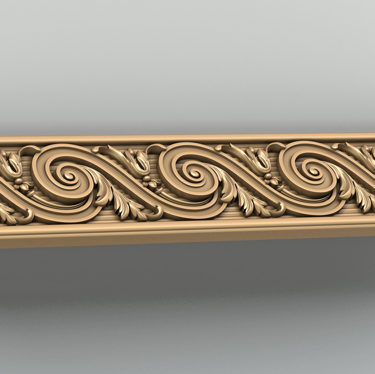 3d model decorative molding