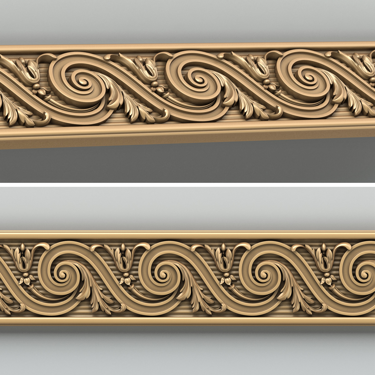 3d model decorative molding