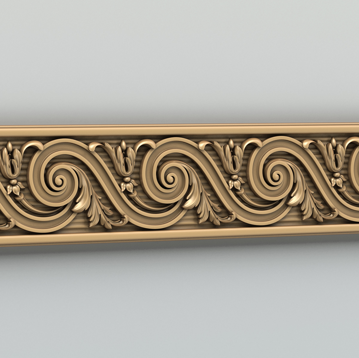 3d model decorative molding