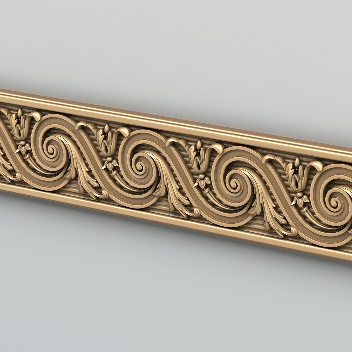 3d model decorative molding