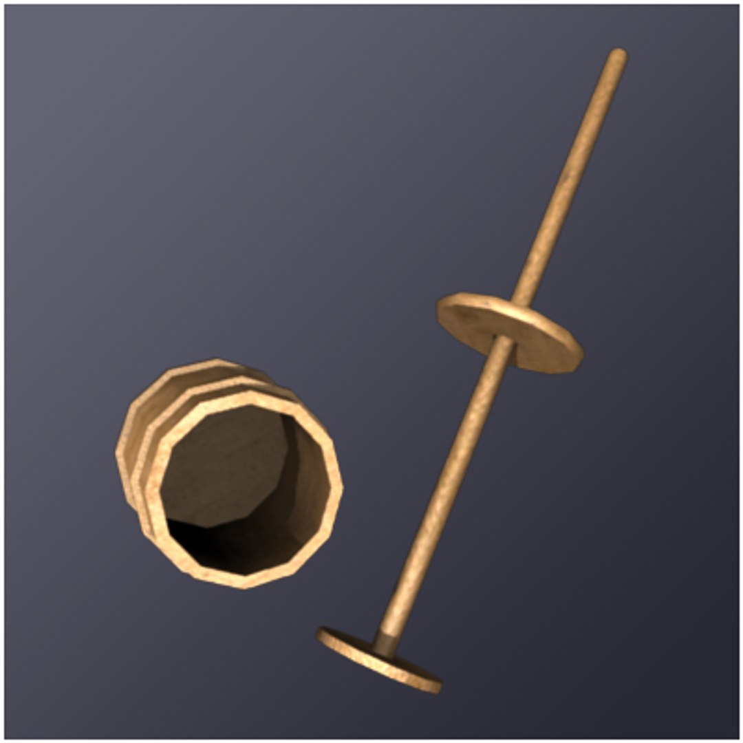 Medieval Butter Churn 3d Model