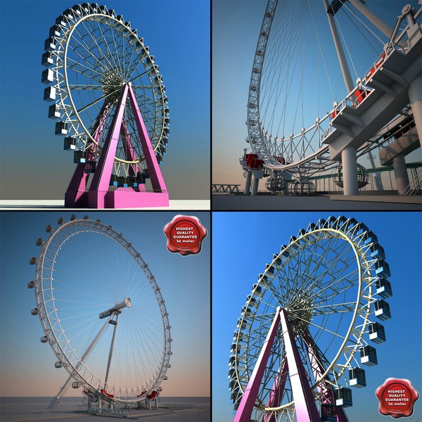 3d london eye model