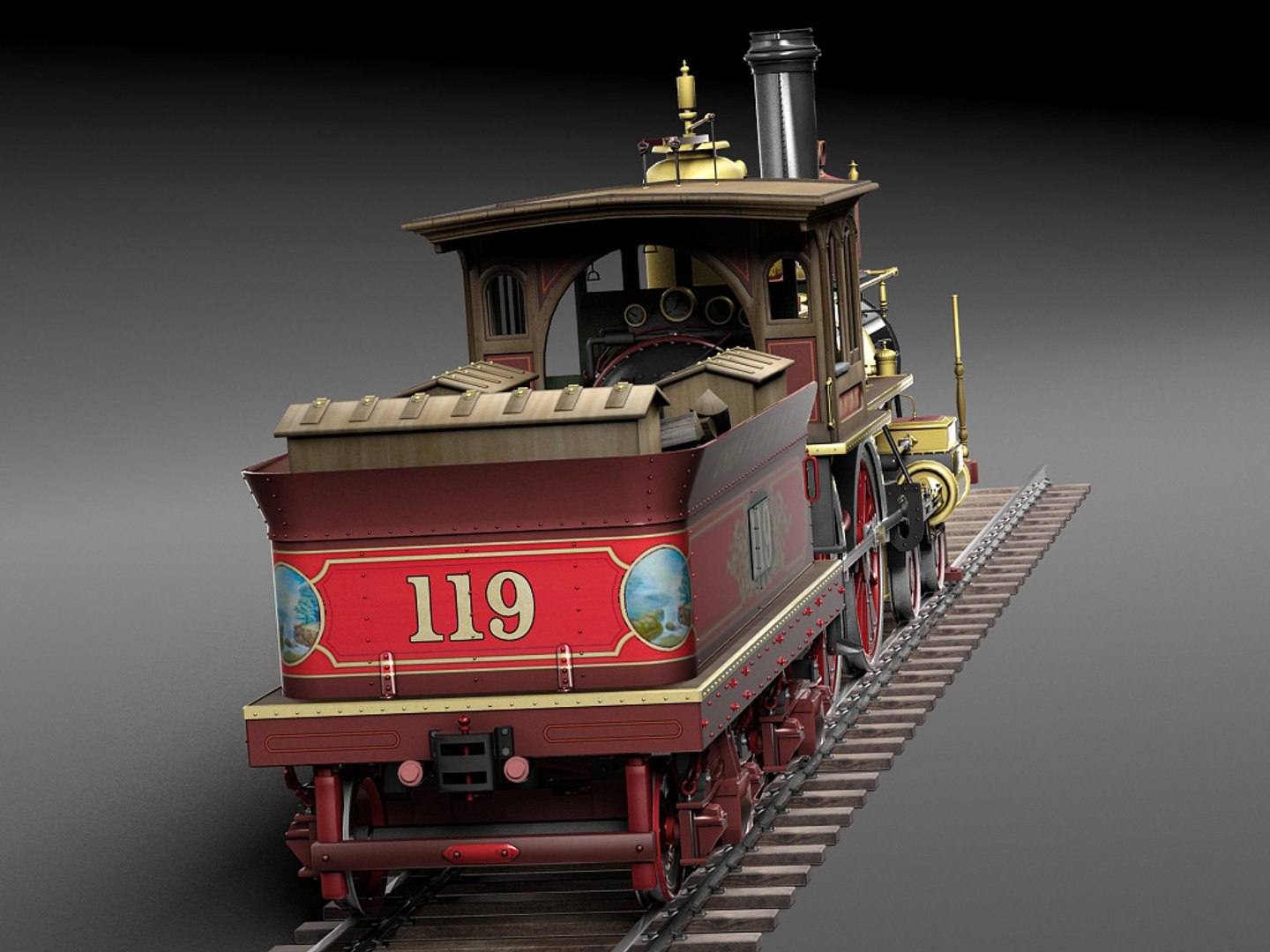 Train Steam Union 3d 3ds