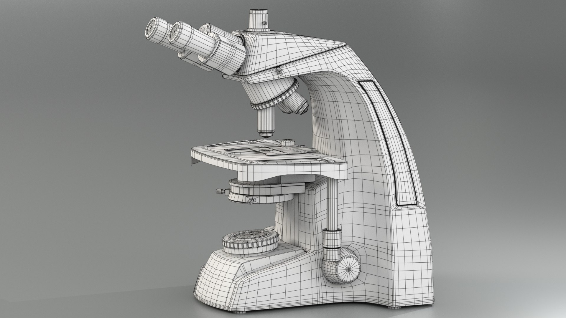 3D Microscope Infinity - PBR Asset Low-poly model - TurboSquid 1809266
