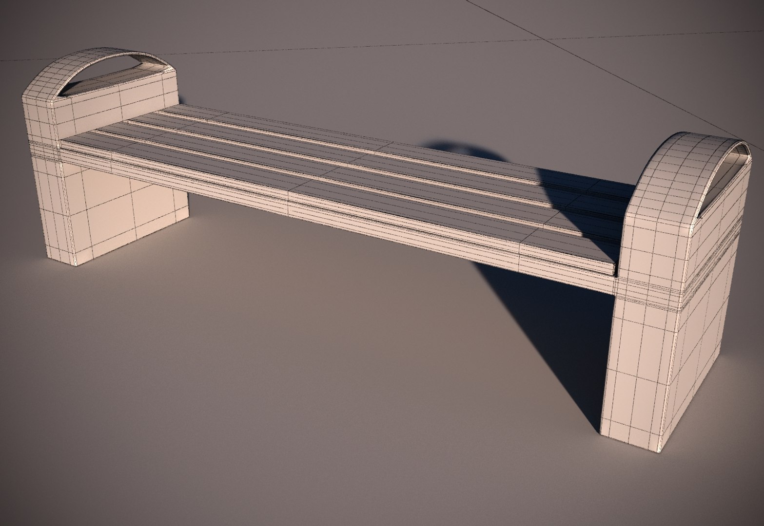 3D bench - TurboSquid 1309650