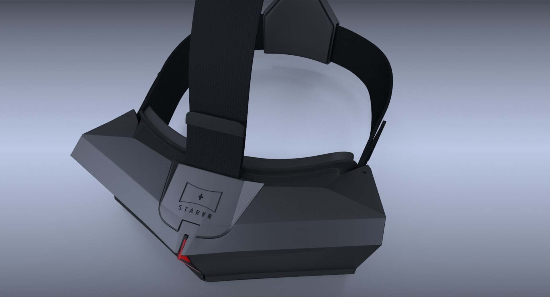 Vr Goggles Starvr Real 3d Max