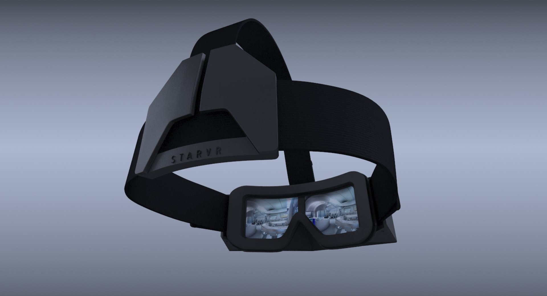 Vr Goggles Starvr Real 3d Max