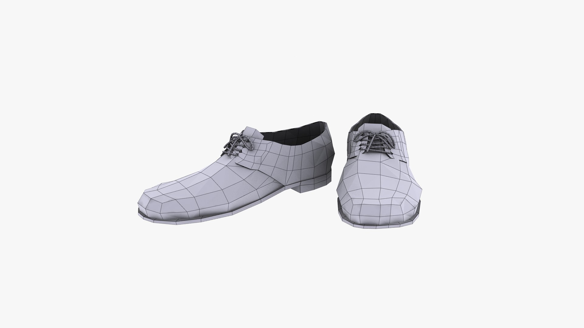 Classic Men S Shoes 3d Max