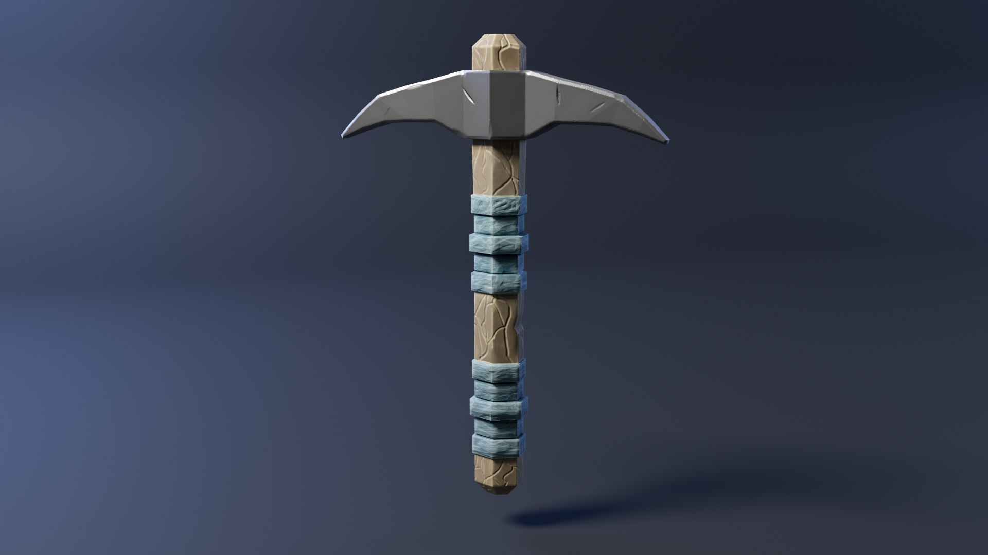 3D Stylized Fantasy Pickaxe - TurboSquid 2096760
