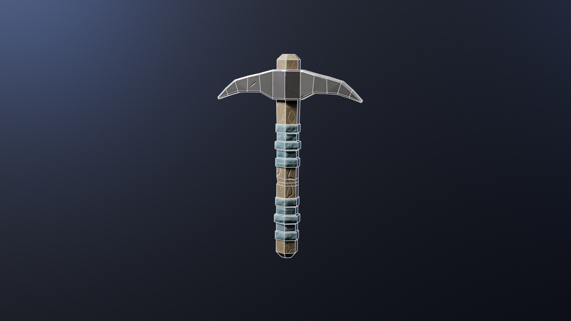 3D Stylized Fantasy Pickaxe - TurboSquid 2096760