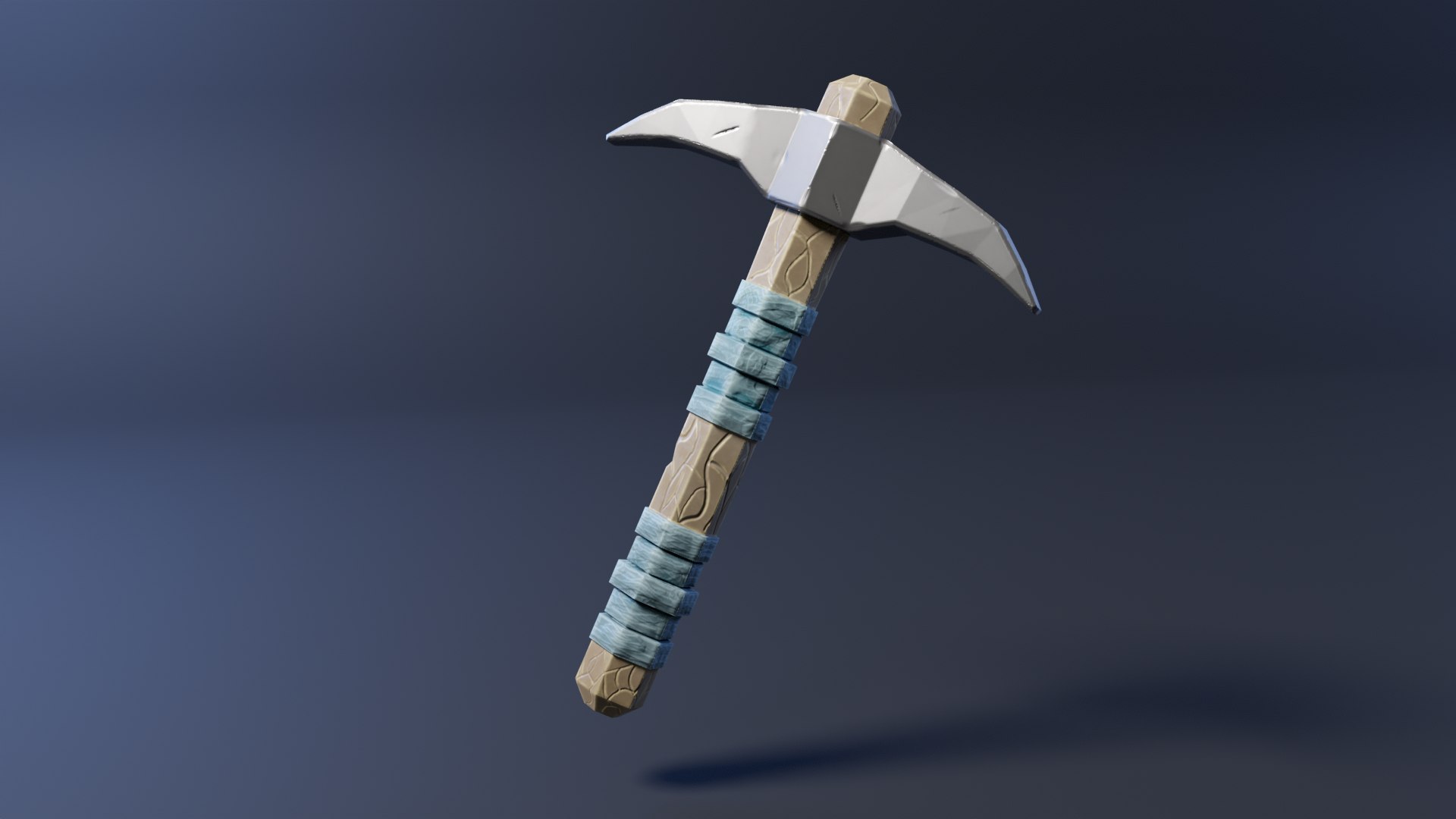 3D Stylized Fantasy Pickaxe - TurboSquid 2096760