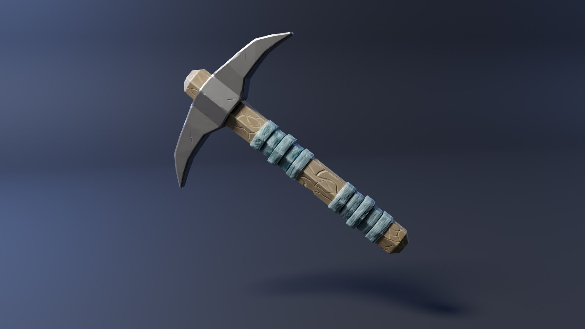 3D Stylized Fantasy Pickaxe - TurboSquid 2096760