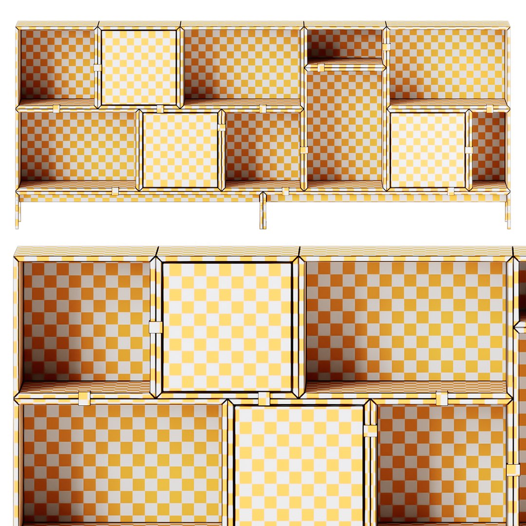 Muuto Stacked Storage System Configurations 7 3D Model - TurboSquid 2063727