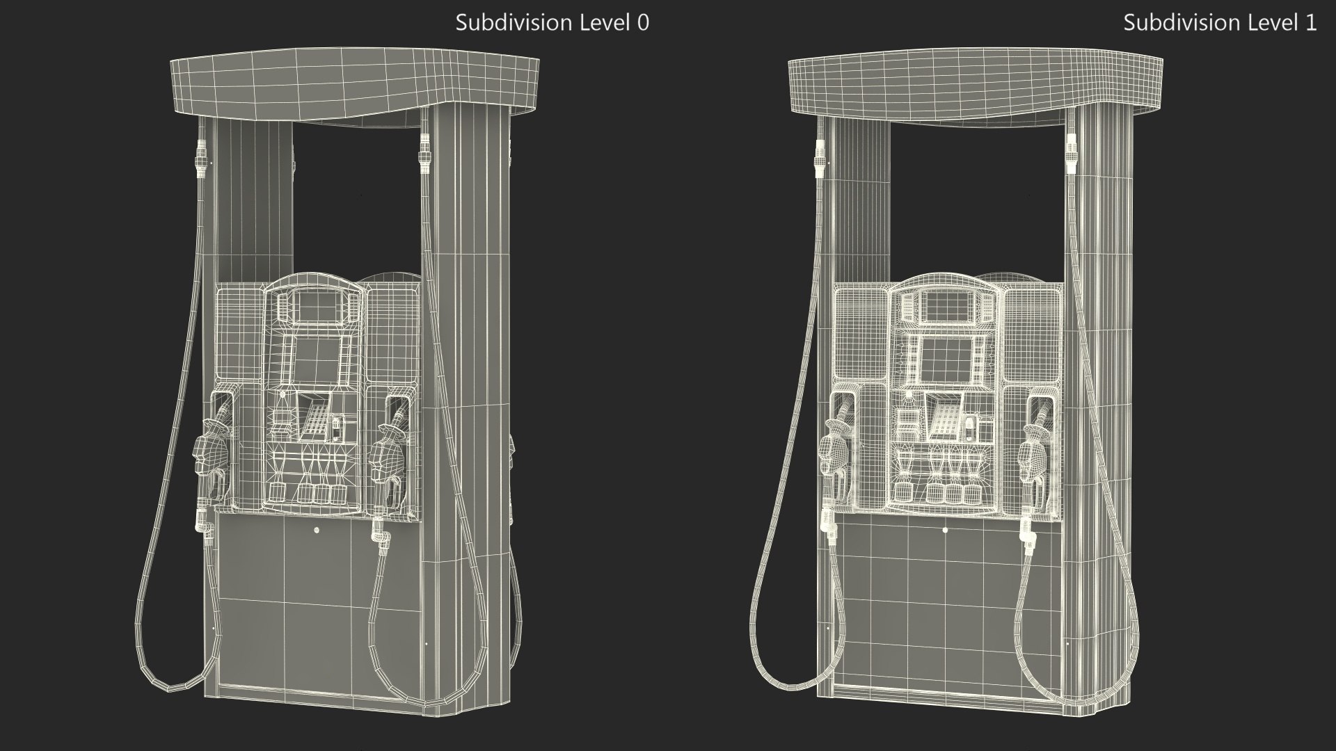 3D Model Gas Pump - TurboSquid 2277708
