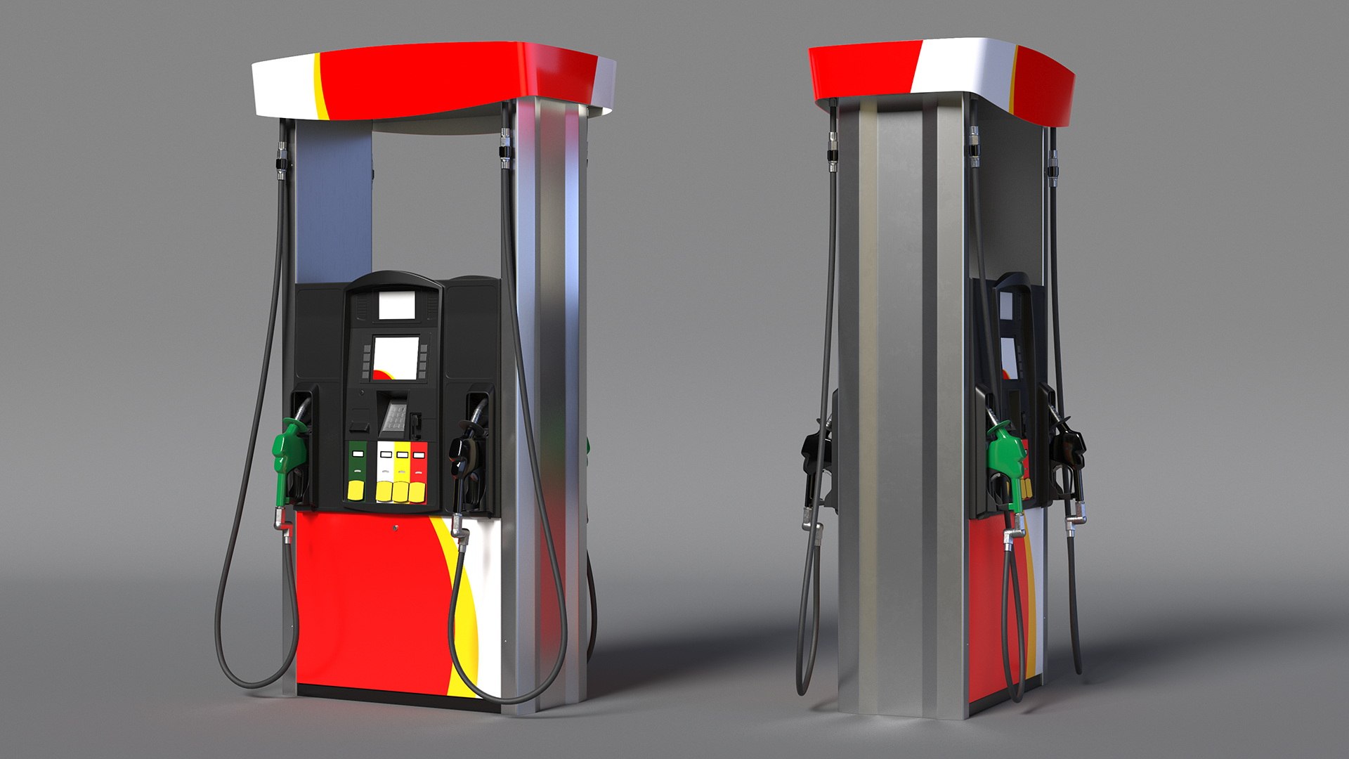 3D Model Gas Pump - TurboSquid 2277708