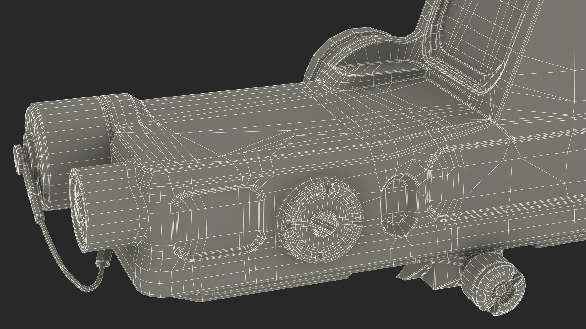 3D Scope Optic For Firearm - TurboSquid 2130188
