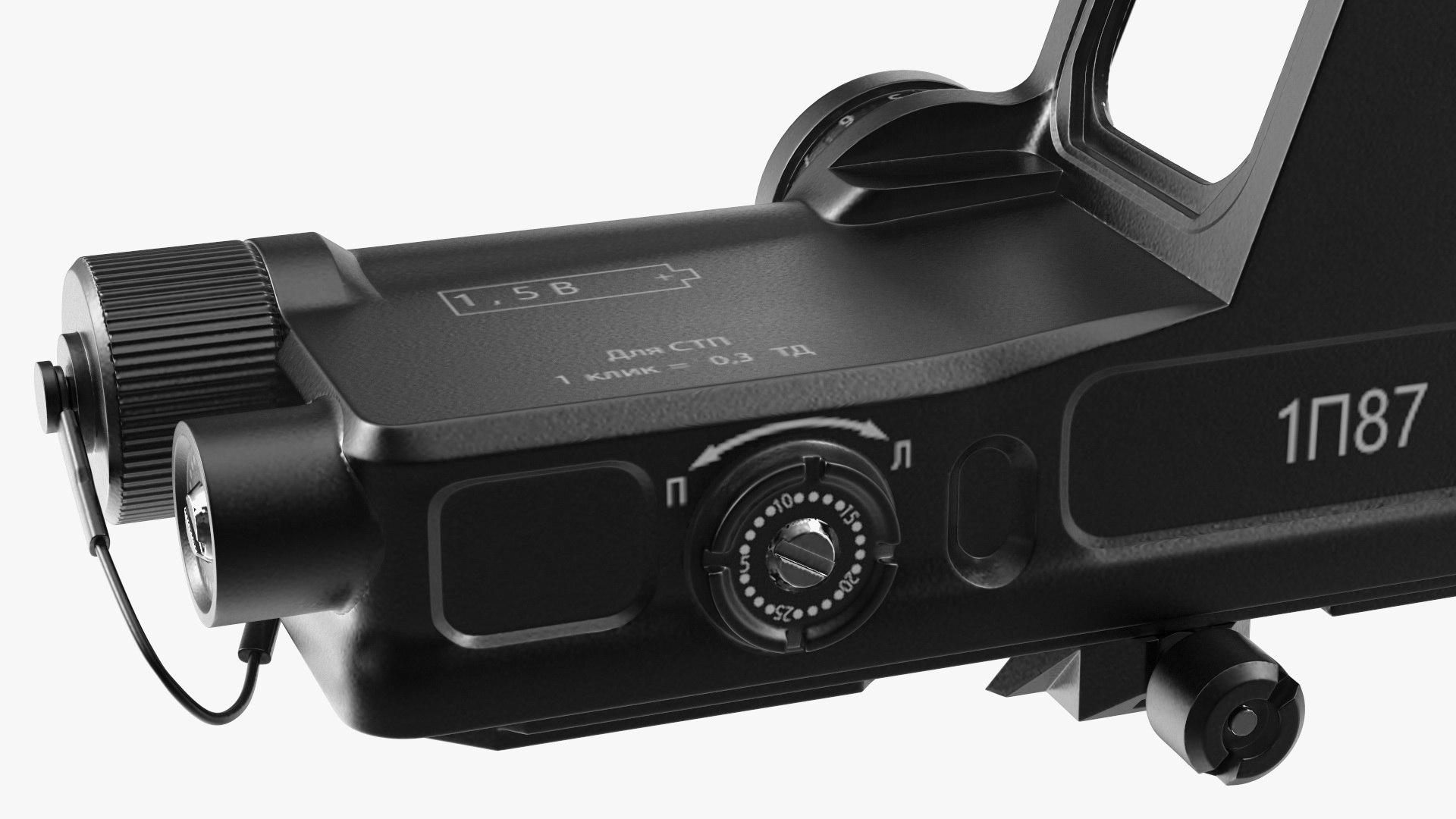 3D Scope Optic for Firearm - TurboSquid 2130188