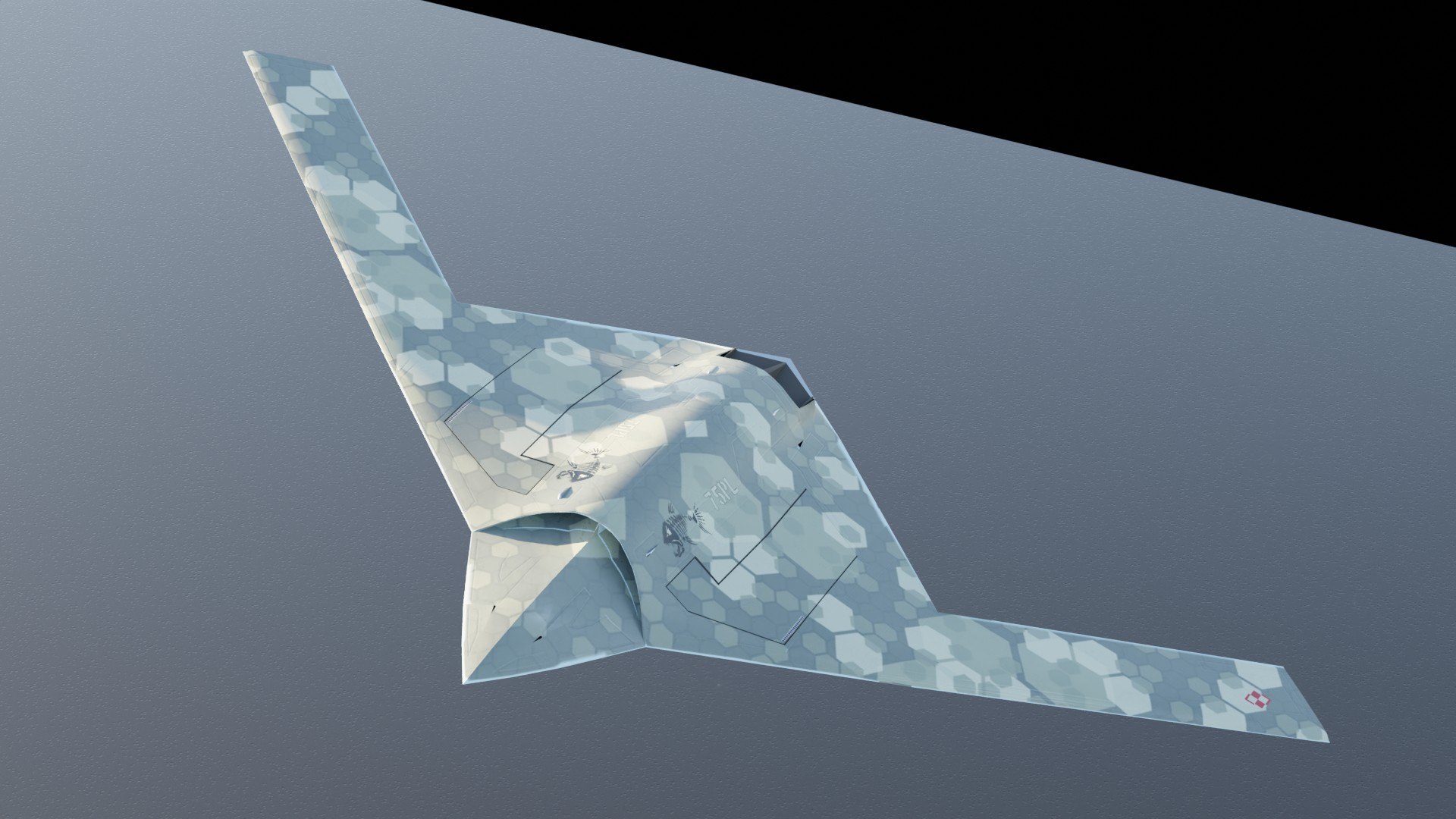 Free 3D Model Northrop Grumman RQ-180 White Bat - TurboSquid 2253747