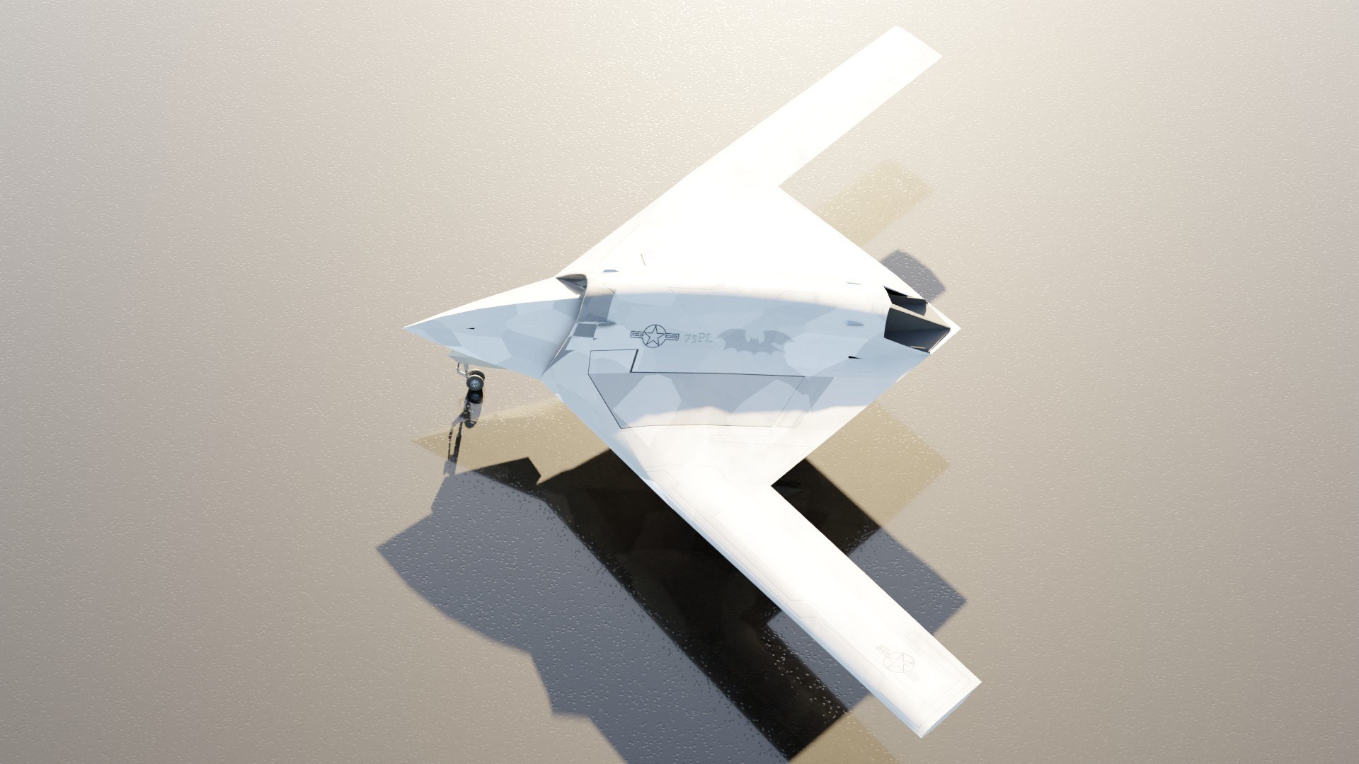 Free 3D Model Northrop Grumman RQ-180 White Bat - TurboSquid 2253747