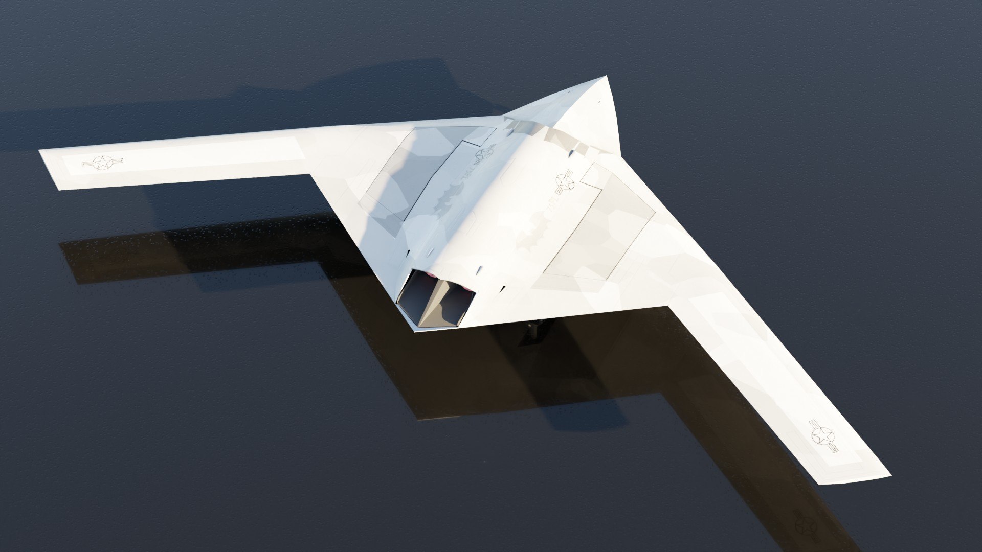 Free 3D Model Northrop Grumman RQ-180 White Bat - TurboSquid 2253747