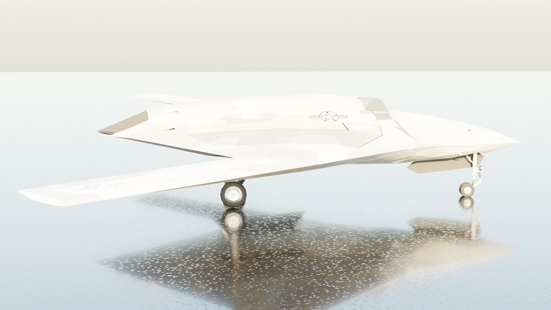 Free 3D Model Northrop Grumman RQ-180 White Bat - TurboSquid 2253747