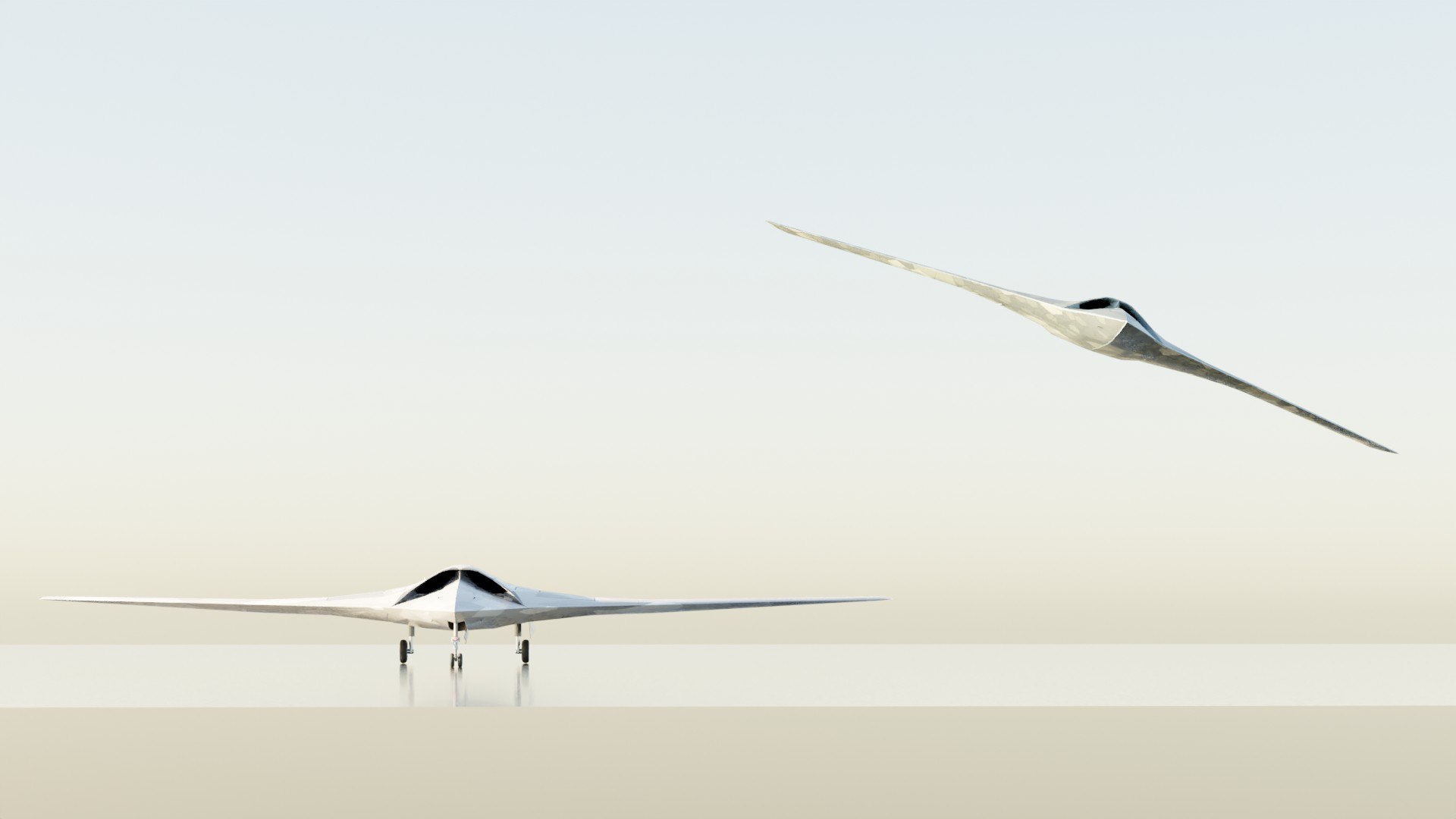 Free 3D Model Northrop Grumman RQ-180 White Bat - TurboSquid 2253747