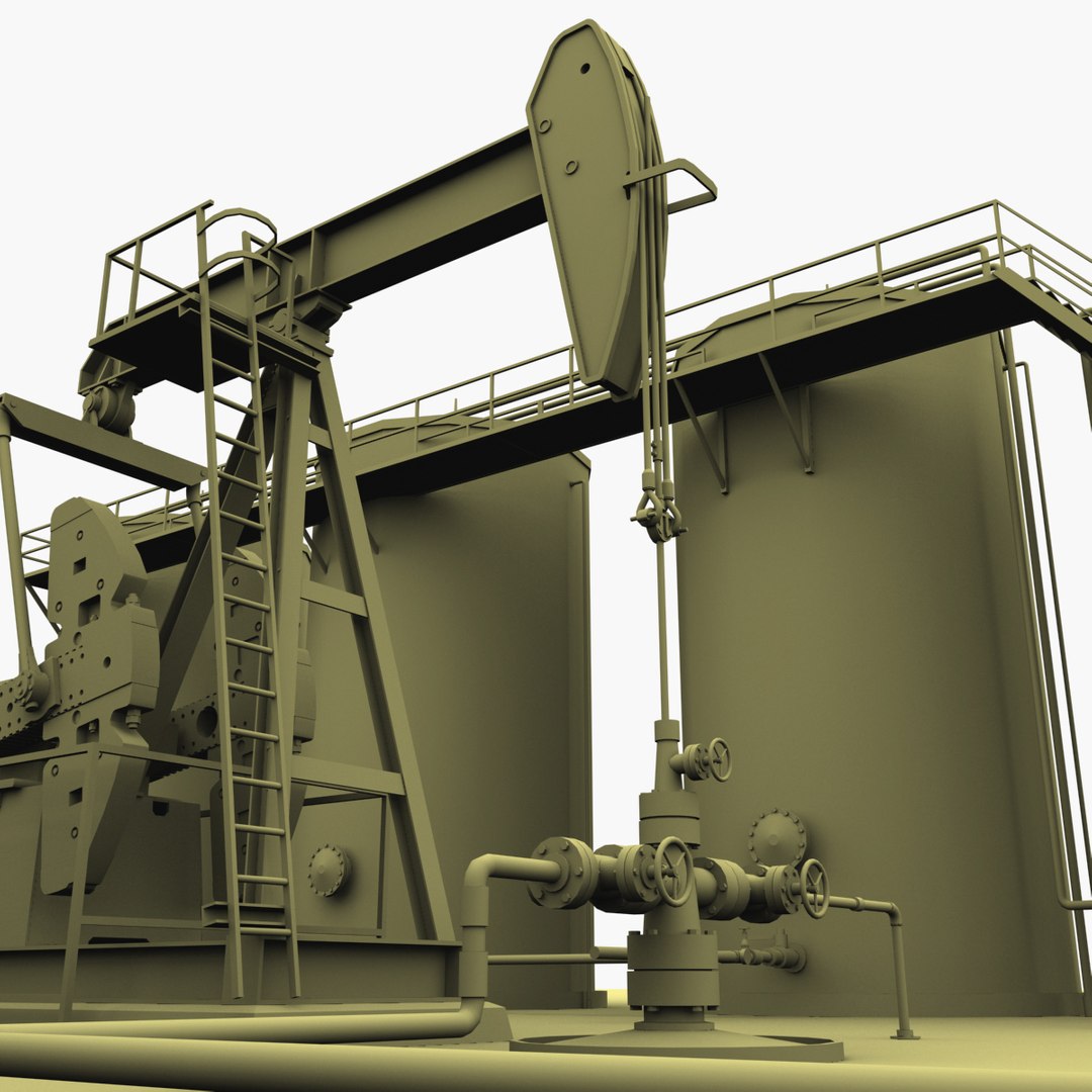 3d model oil field