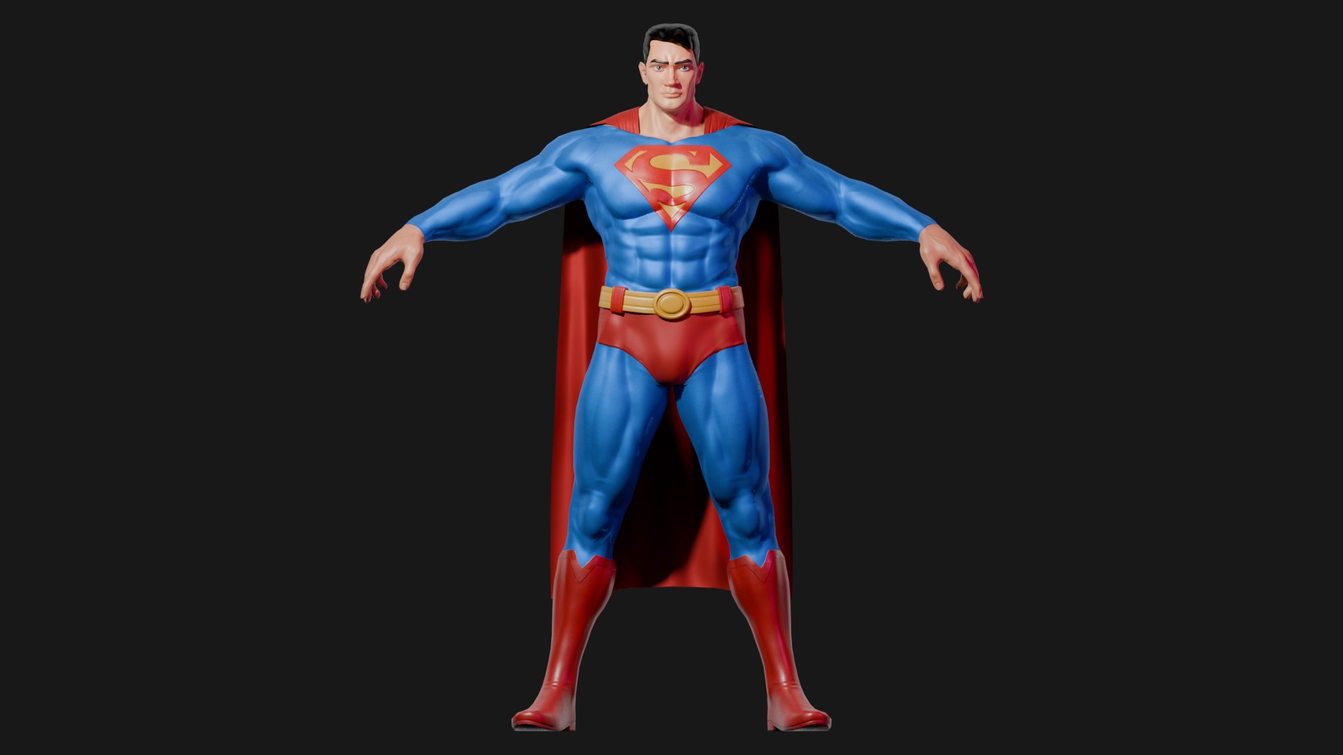 modelo 3d Superhombre - TurboSquid 2280047