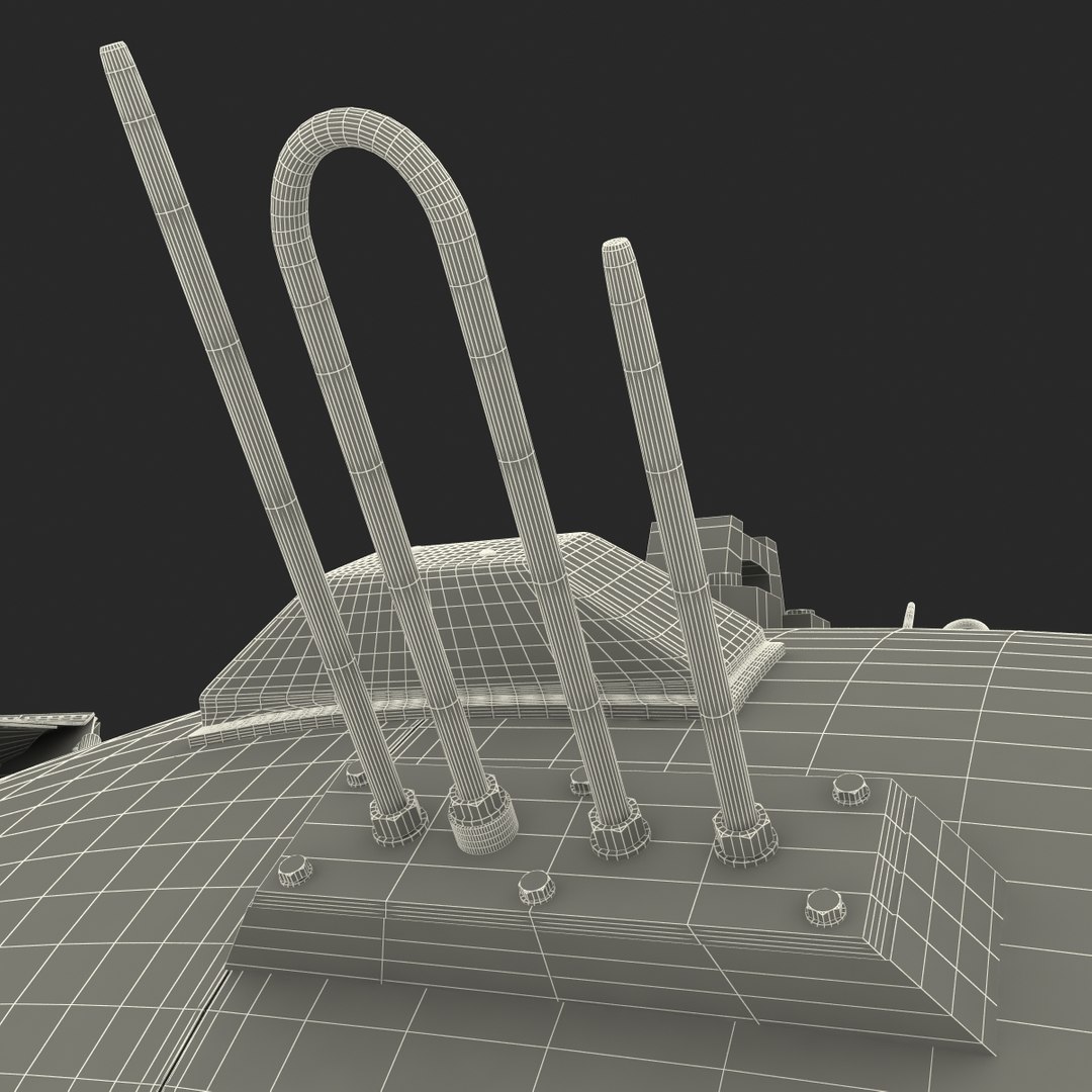 3d atomic bomb fat man model