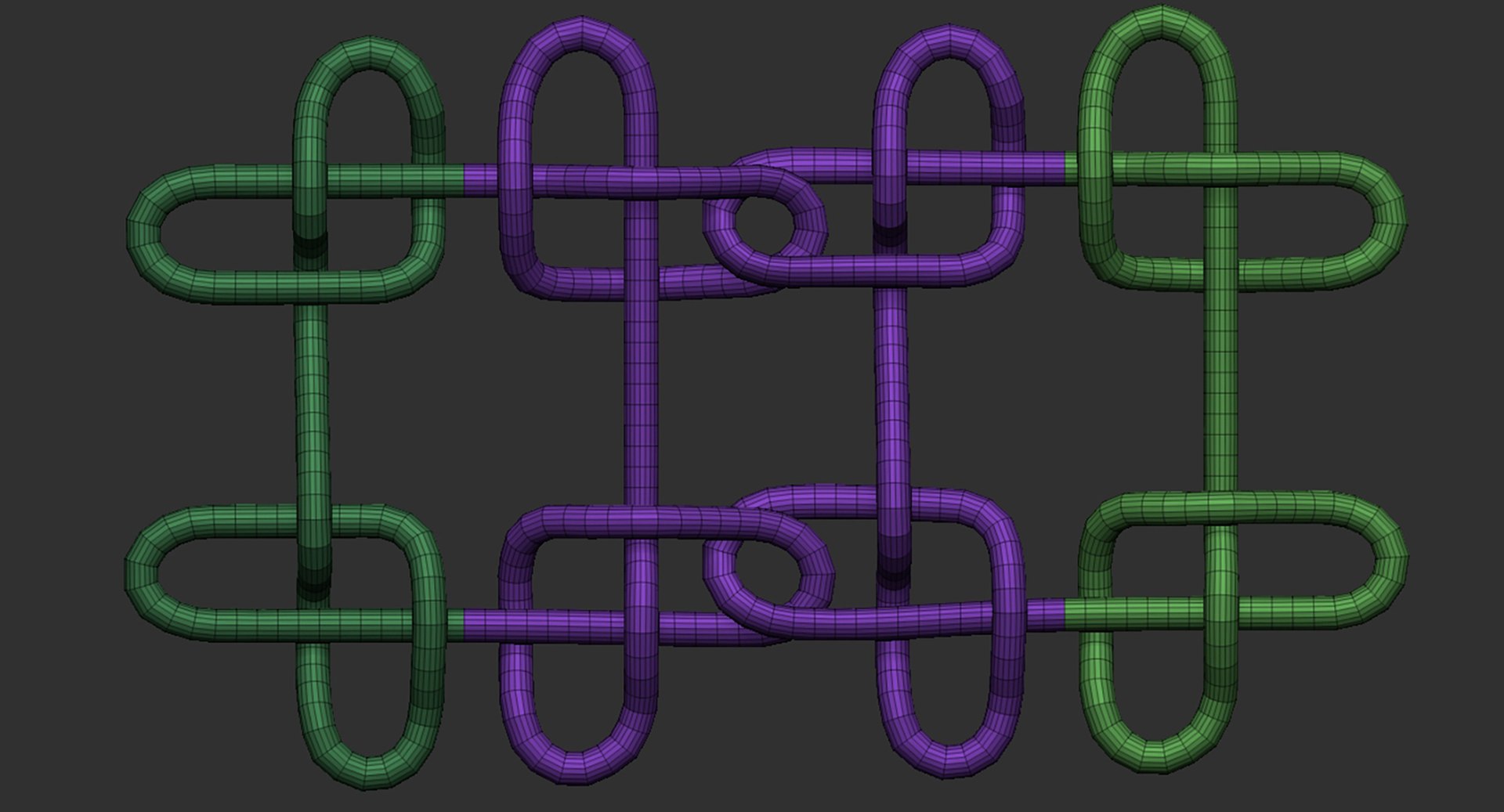 3D 20 Low Poly Knot Nodes Base Mesh Zbrush IMM And Curve Set ...