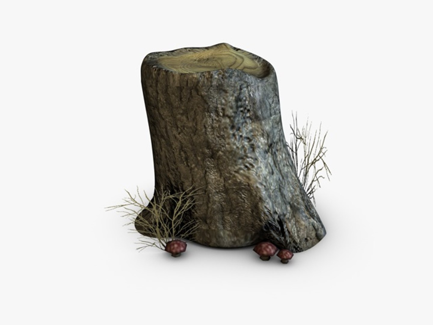 3d model stump games gen