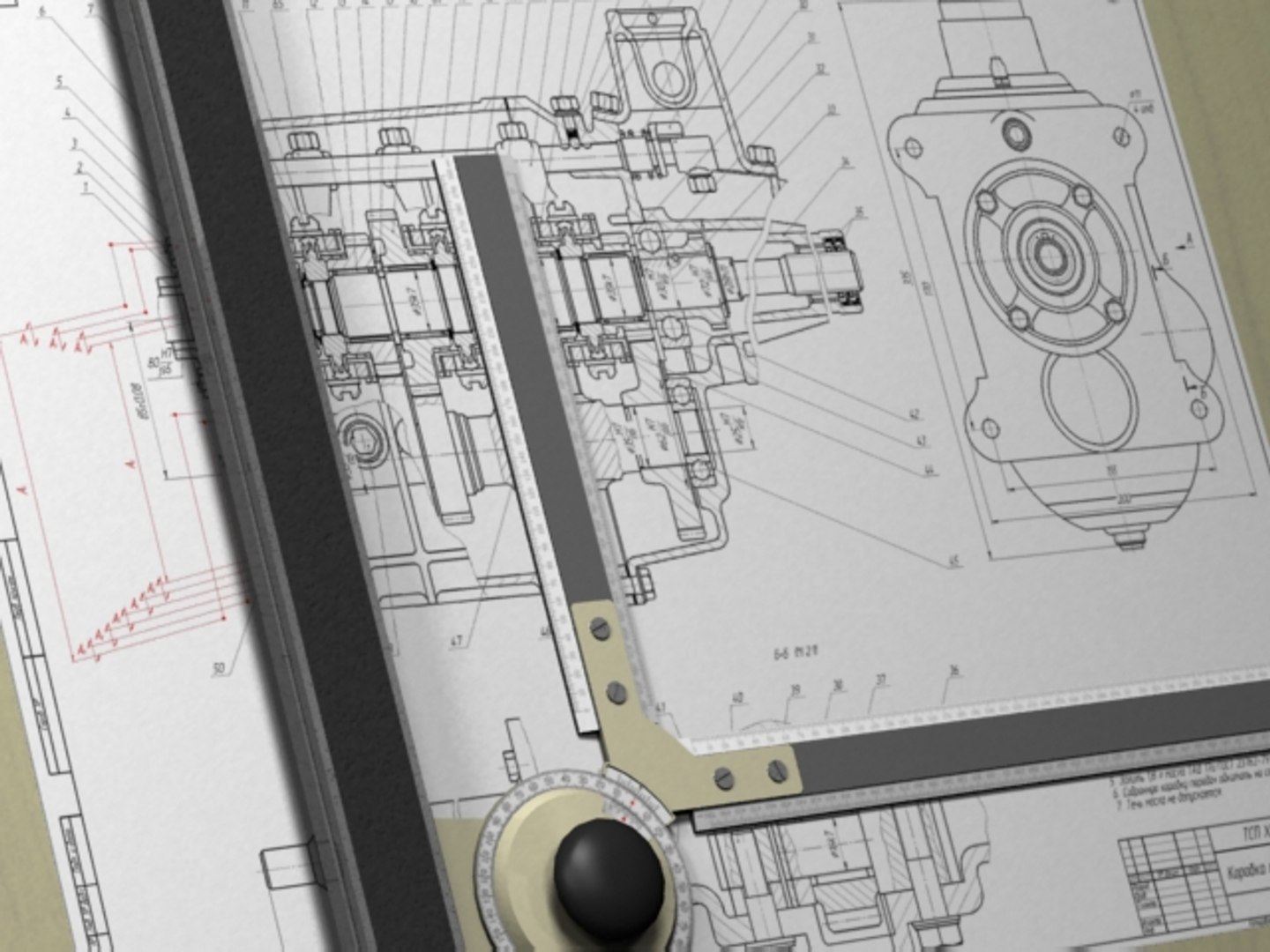3d Model Drawing Board