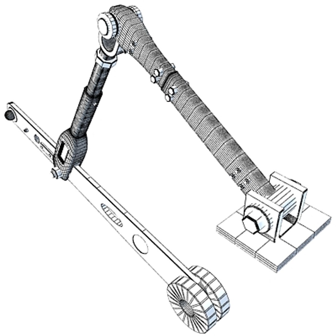 industrial element 3d model