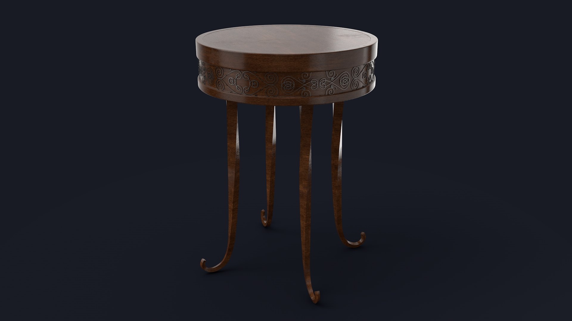 Side Table 3D Model - TurboSquid 1882323