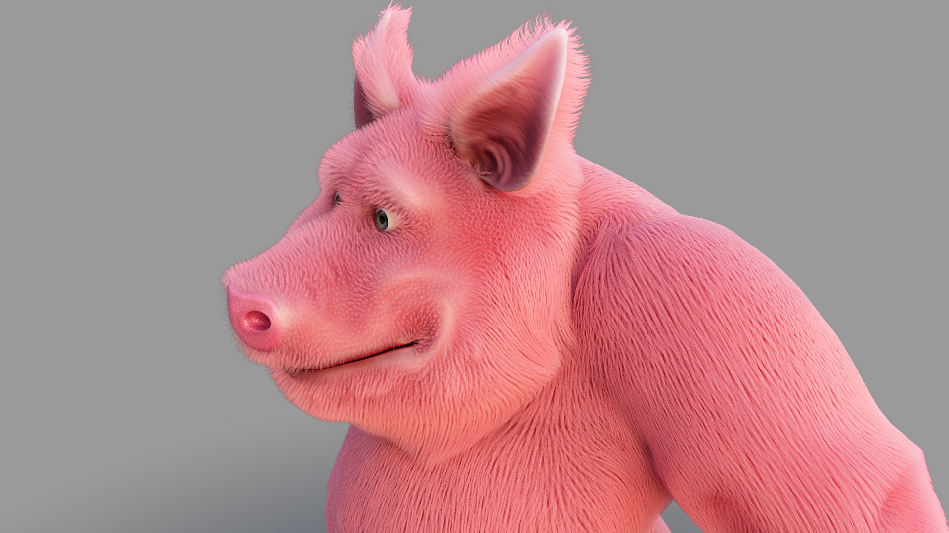 Cartoon Boar Rigged 3D Model - TurboSquid 2026233