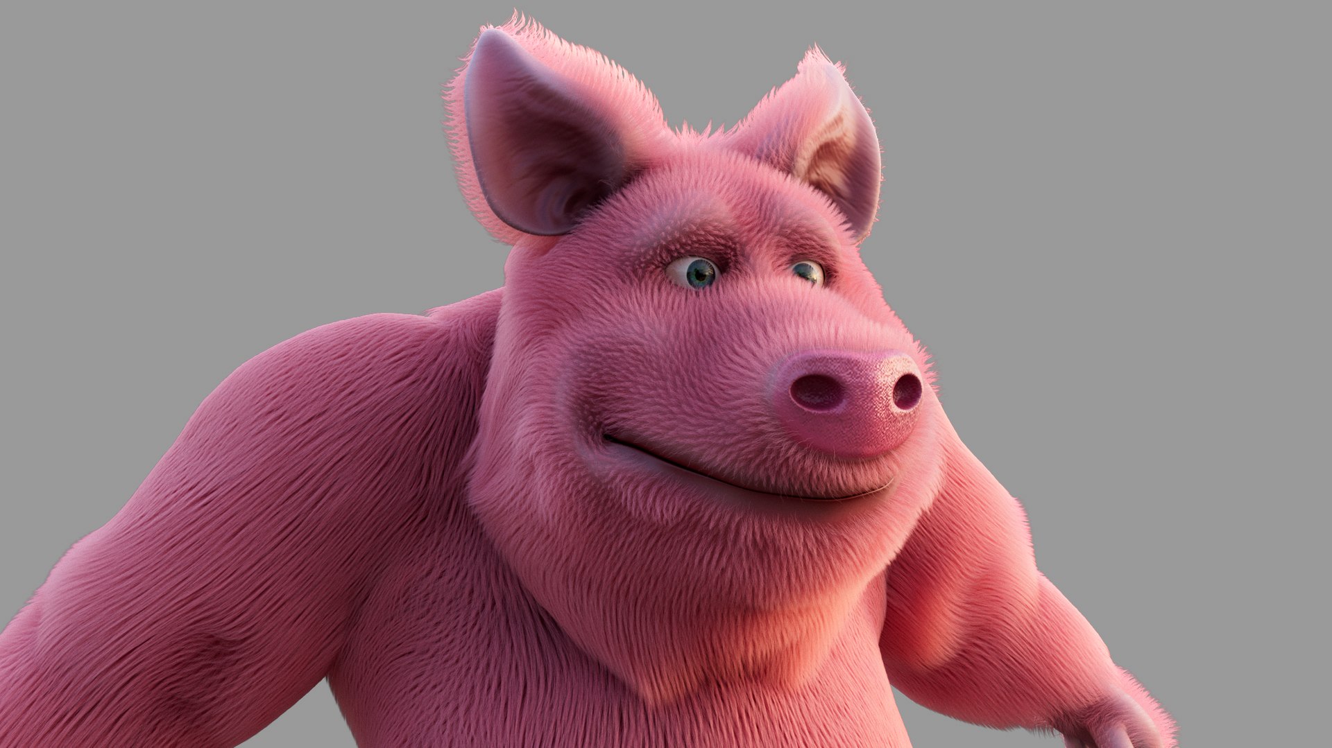 Cartoon Boar Rigged 3D Model - TurboSquid 2026233