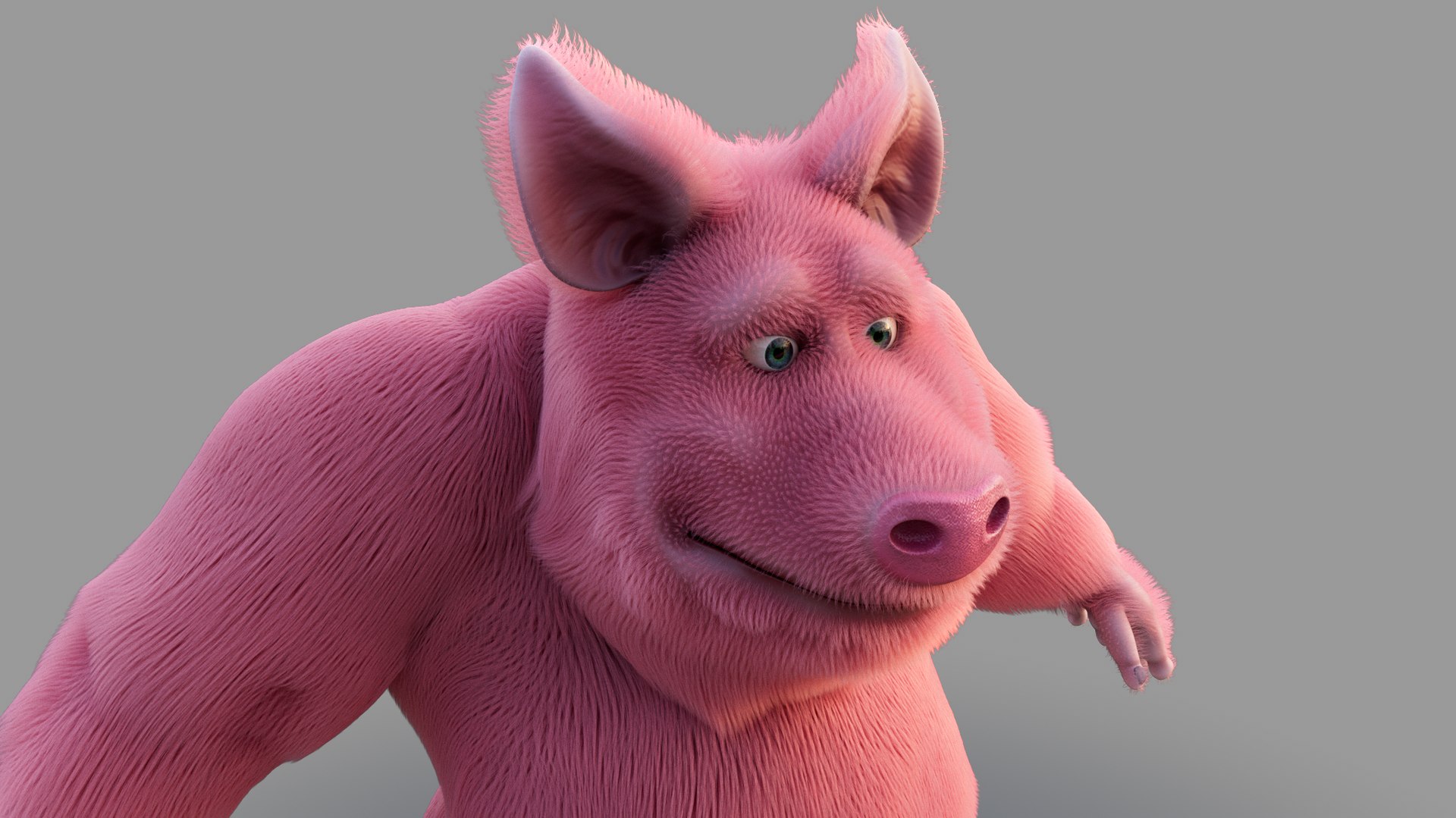 Cartoon Boar Rigged 3D Model - TurboSquid 2026233