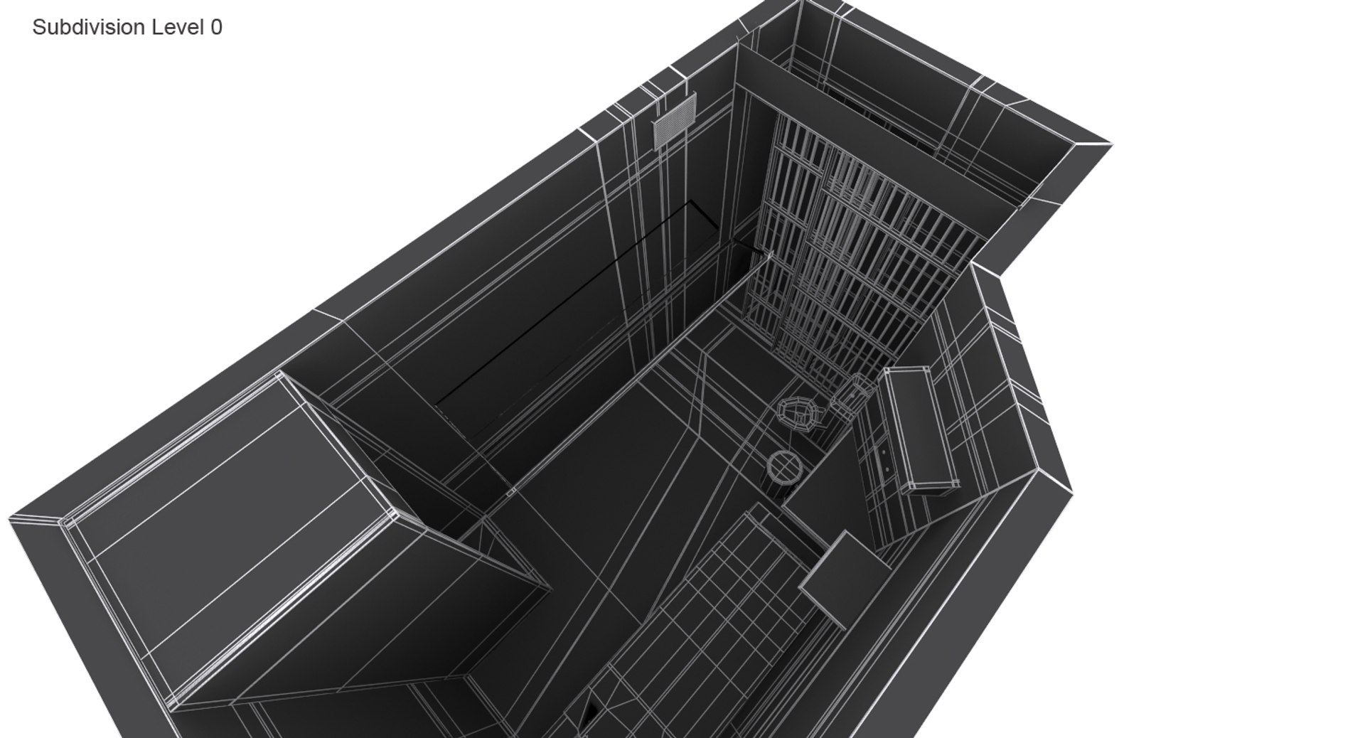 3d Prison Model