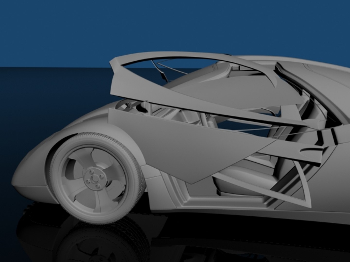 3dsmax Concept Car