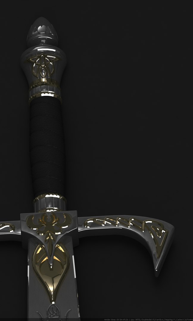 3d Sword Model