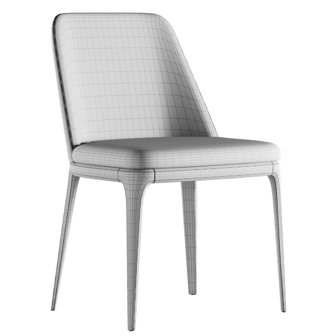 3D Poliform Chair Model - TurboSquid 1861000
