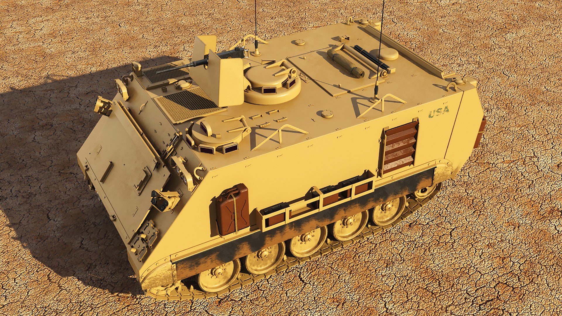 Armoured personnel carrier m113 model - TurboSquid 1223800