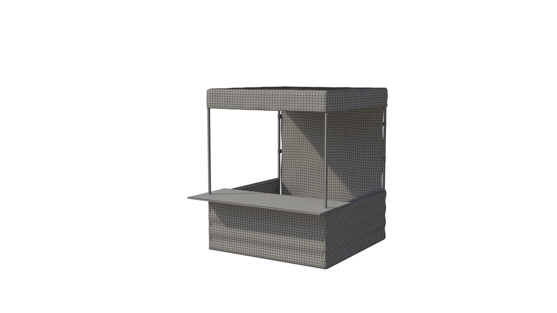 3D tent market box - TurboSquid 1423244