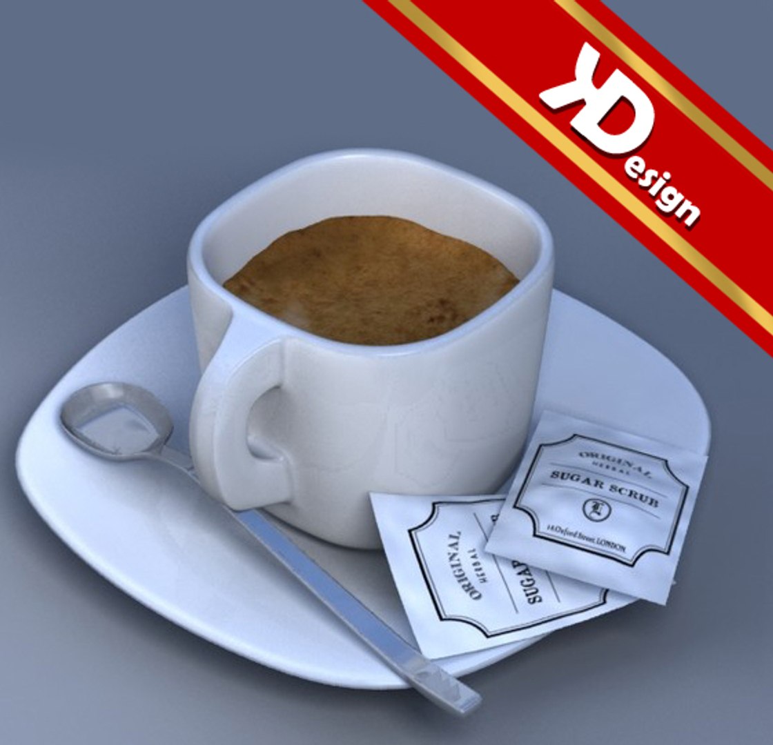 3ds max coffee cup