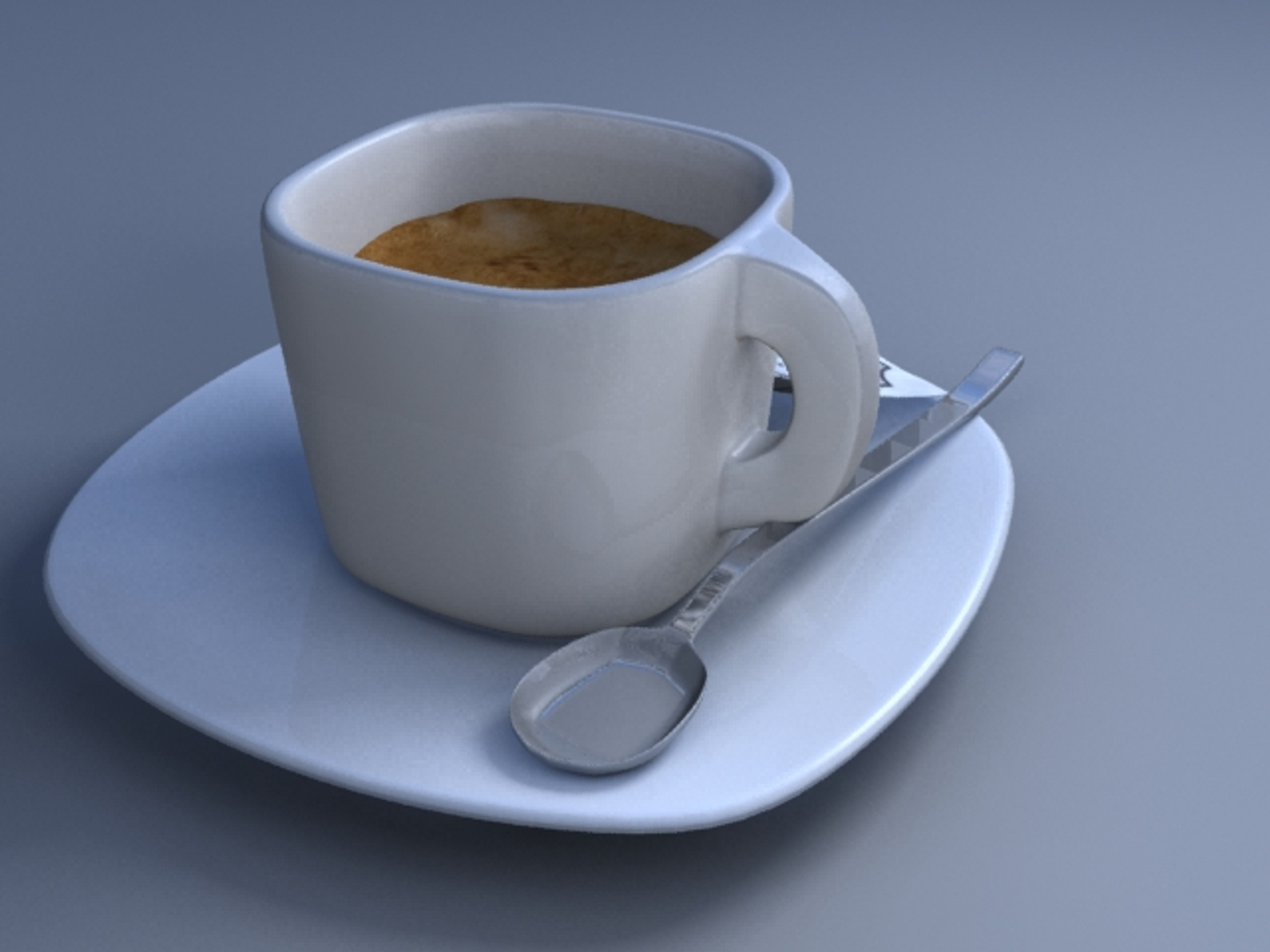 3ds max coffee cup