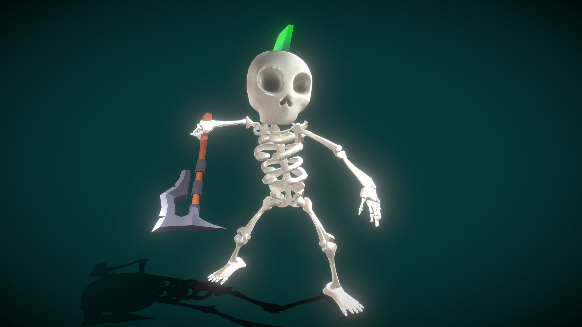 Skeleton Package Model - TurboSquid 2212263