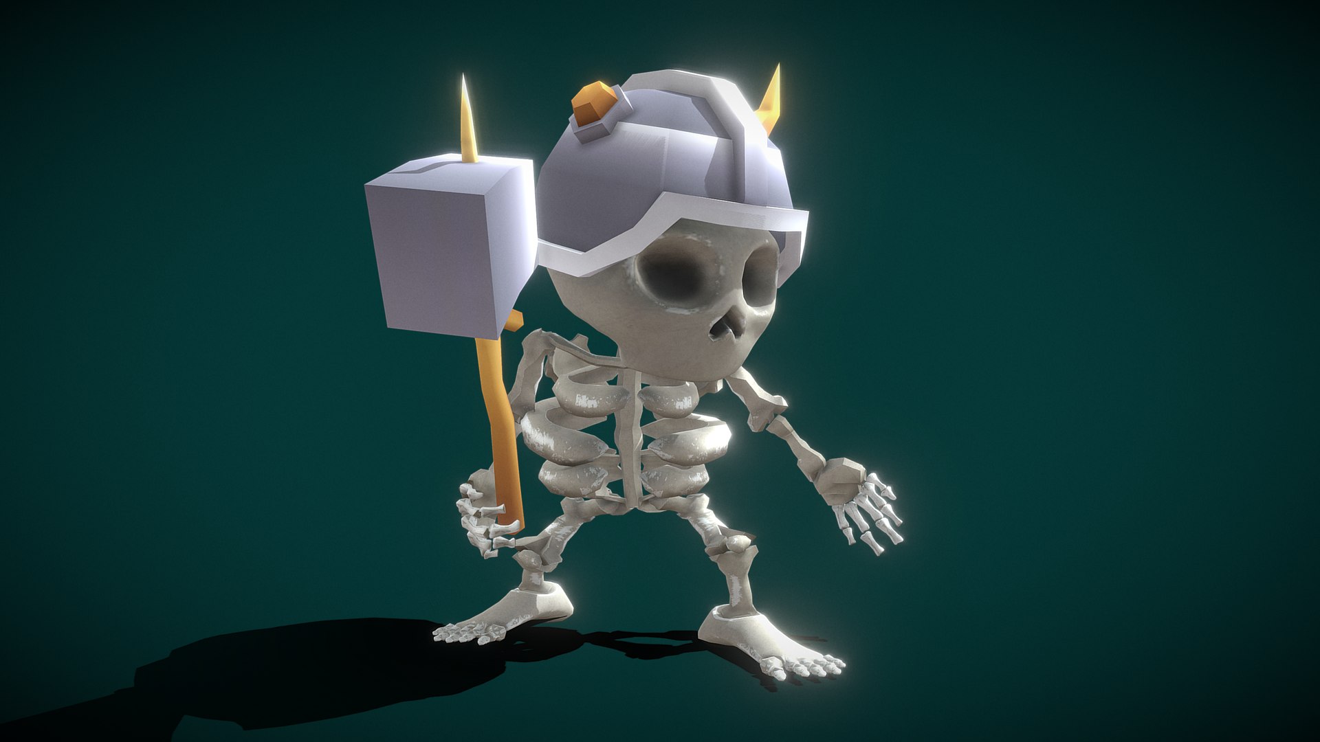 Skeleton Package Model - TurboSquid 2212263