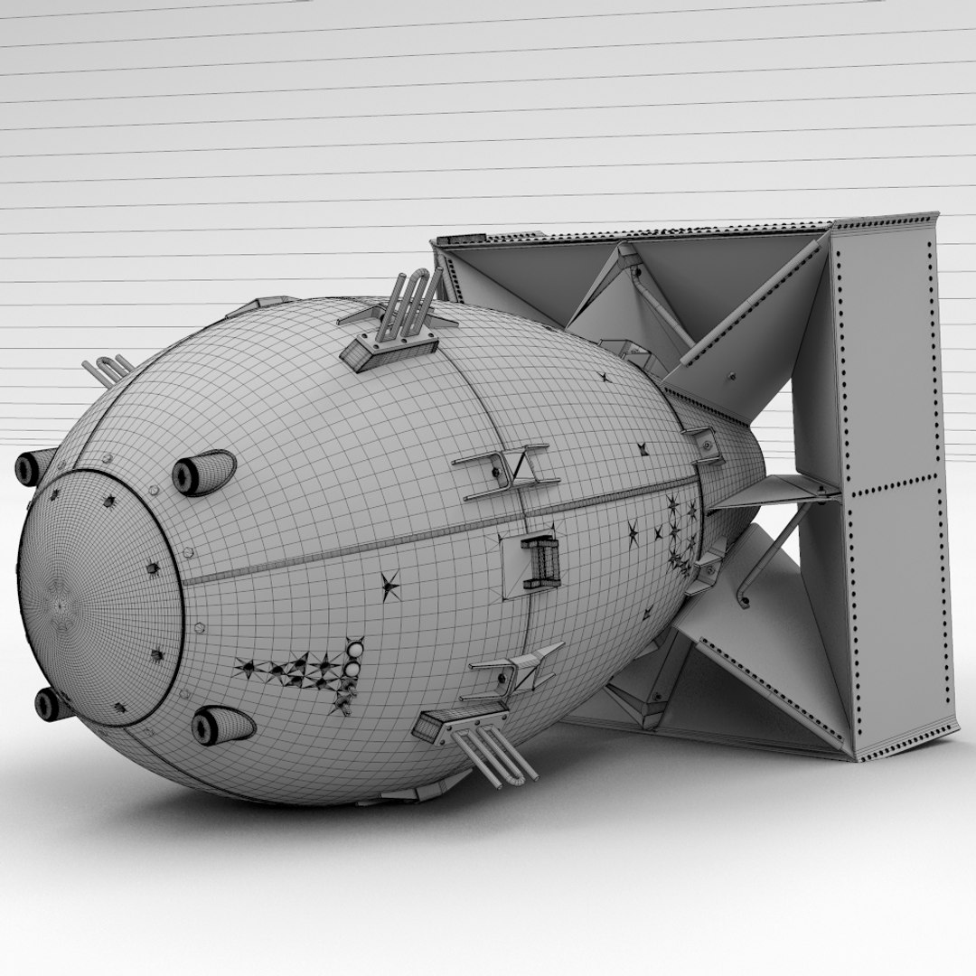 3d World War Nuclear Fat Man
